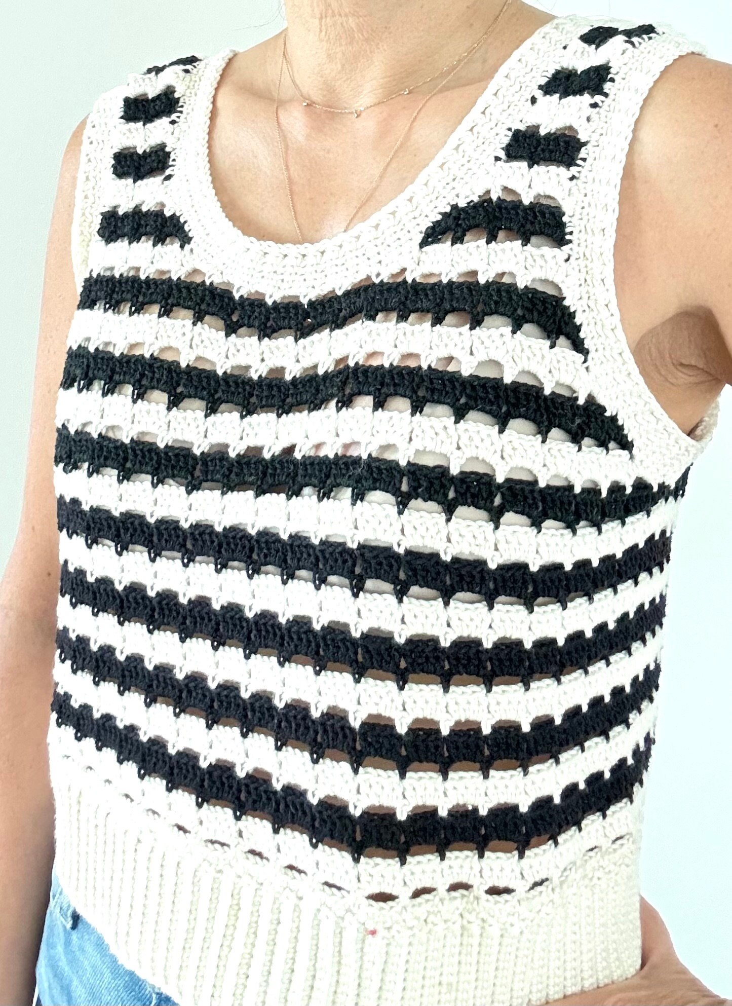 Crochet Top PATTERN Pdf File Crochet Brick Stitch Crochet Tank Top - Etsy