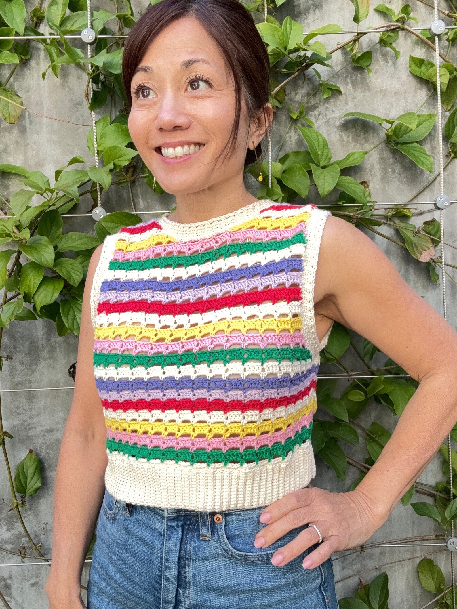 Crochet Top PATTERN Pdf File Crochet Brick Stitch Crochet Tank Top - Etsy