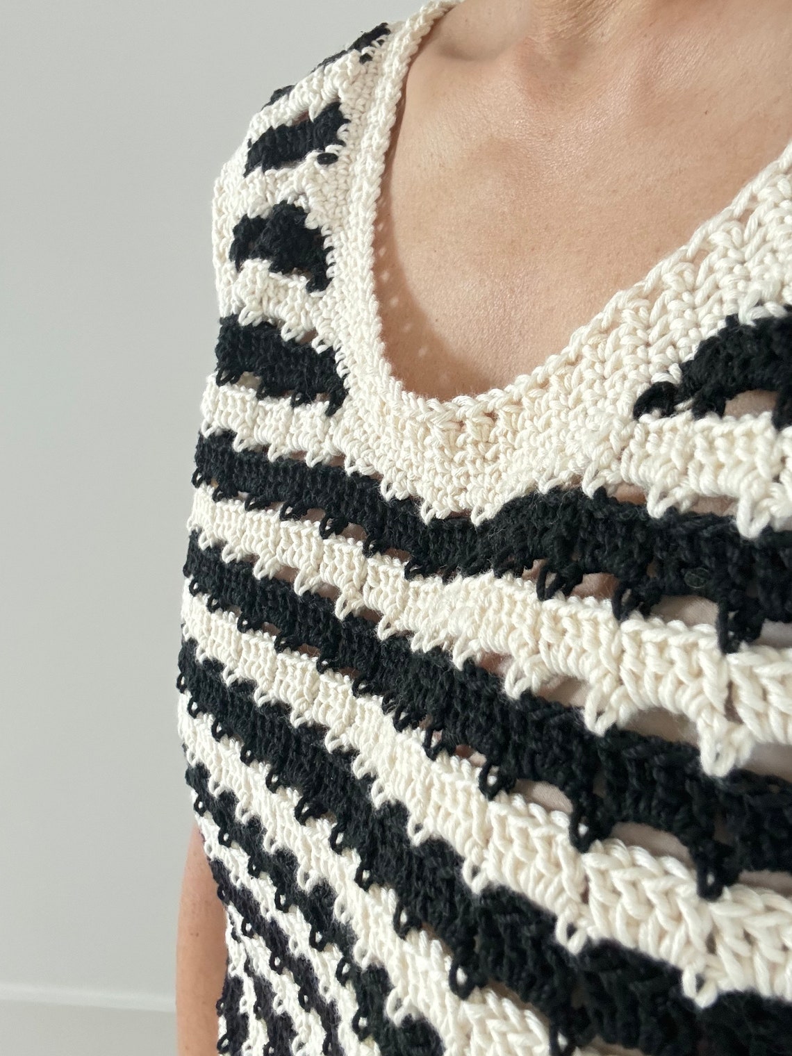 Crochet Top PATTERN Pdf File Crochet Brick Stitch Crochet Tank Top - Etsy