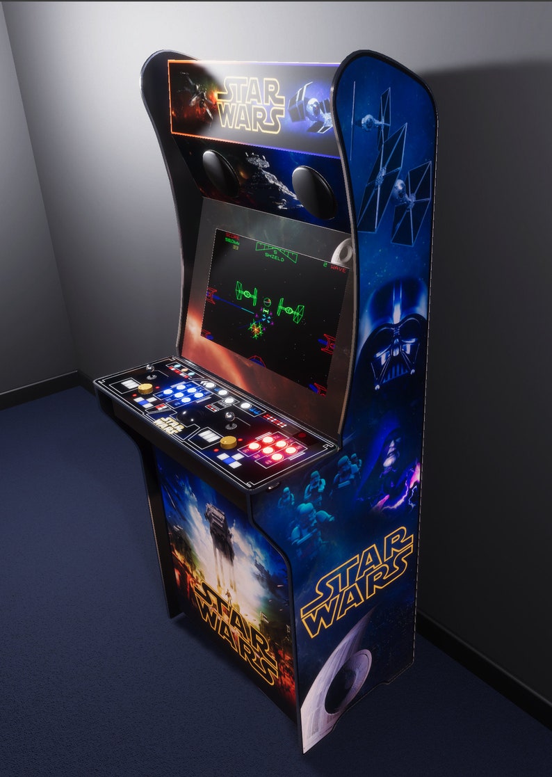 Star Wars Arcade Cabinet Graphics for ALU 1.1 (FX Version) Digital ...