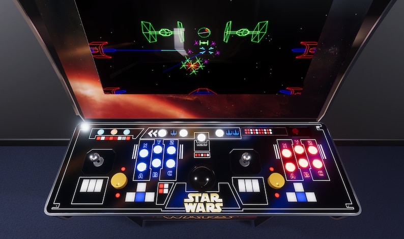 Star Wars Arcade Cabinet Graphics for ALU 1.1 (FX Version) Digital ...