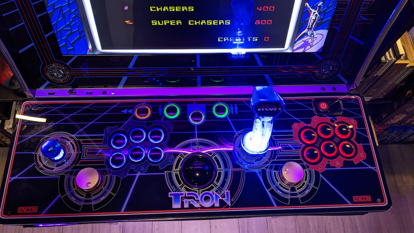 Tron Arcade Cabinet Graphics for ALU 1.1 (FX Version) Digital Files ...