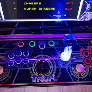 Tron Arcade Cabinet Graphics for ALU 1.1 (FX Version) Digital Files ...