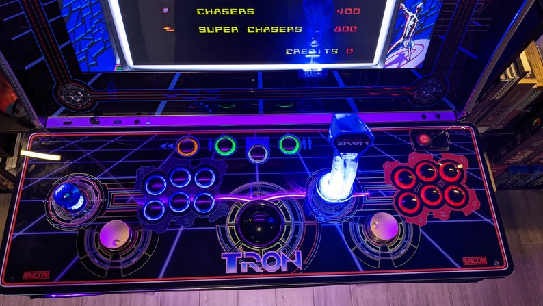 Tron Arcade Cabinet Graphics for ALU 1.1 (FX Version) Digital Files ...
