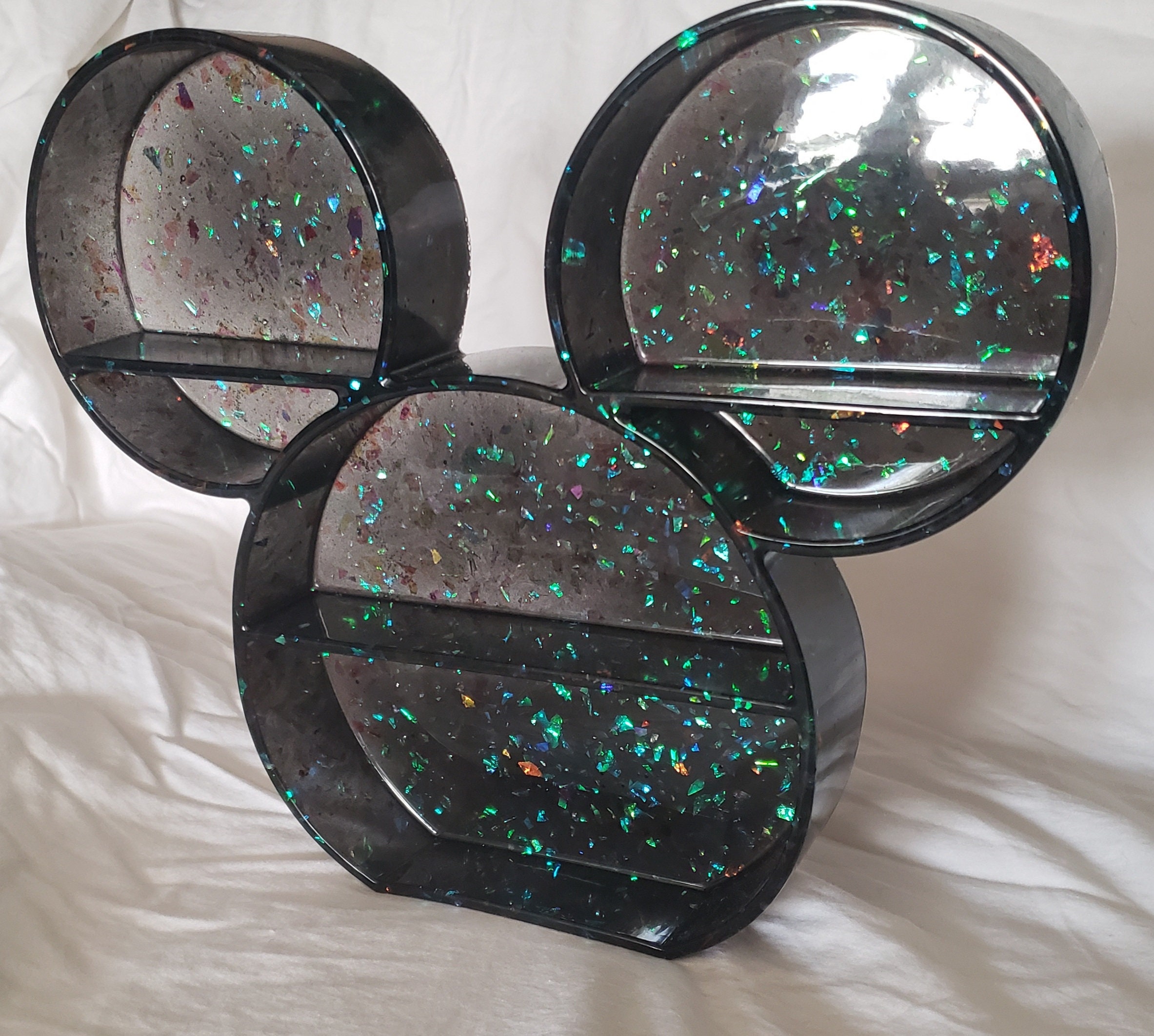 Walt Disney World's Handmade Mickey Mouse Shelf Black With - Etsy