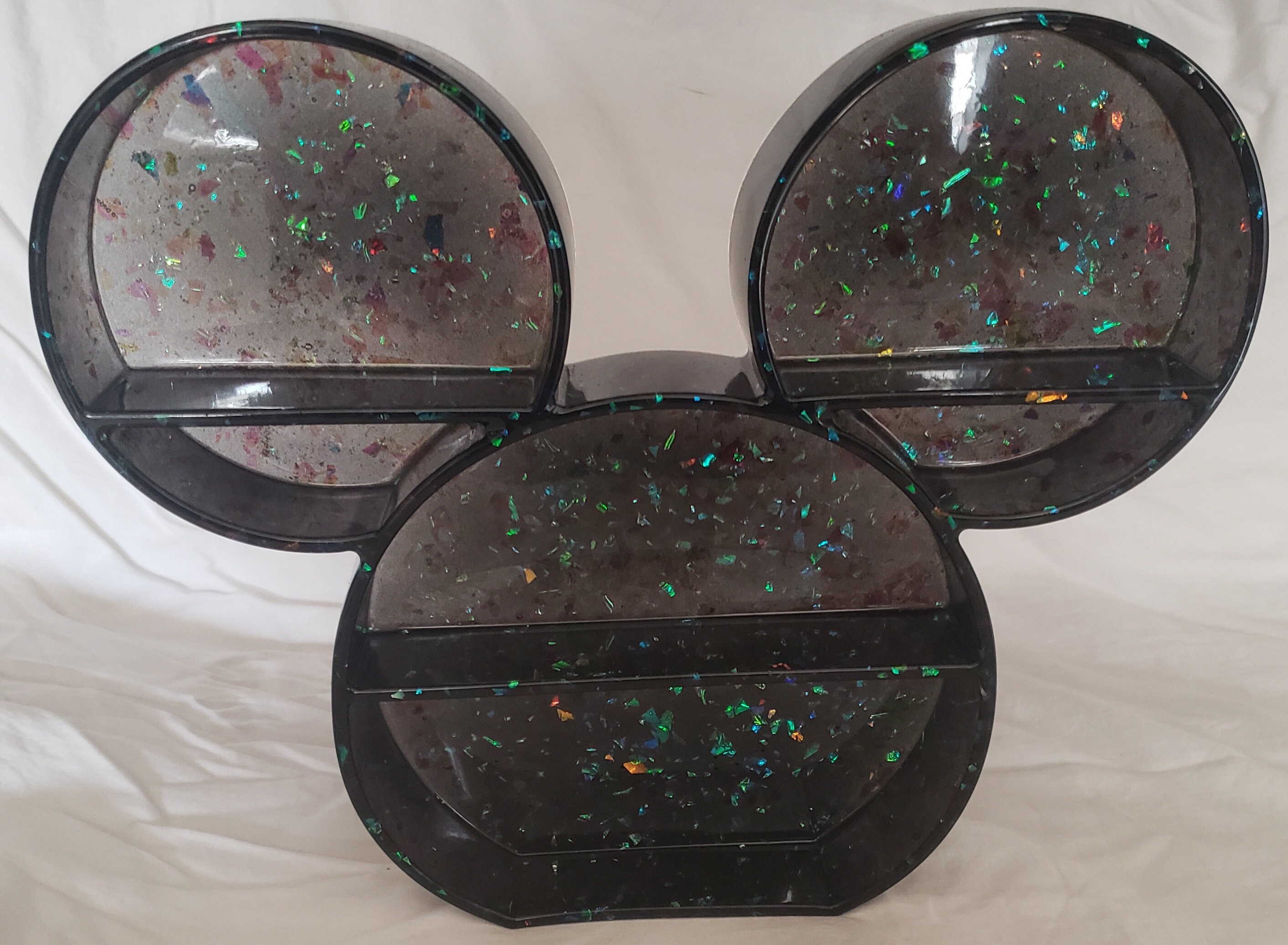 Walt Disney World's Handmade Mickey Mouse Shelf Black With - Etsy