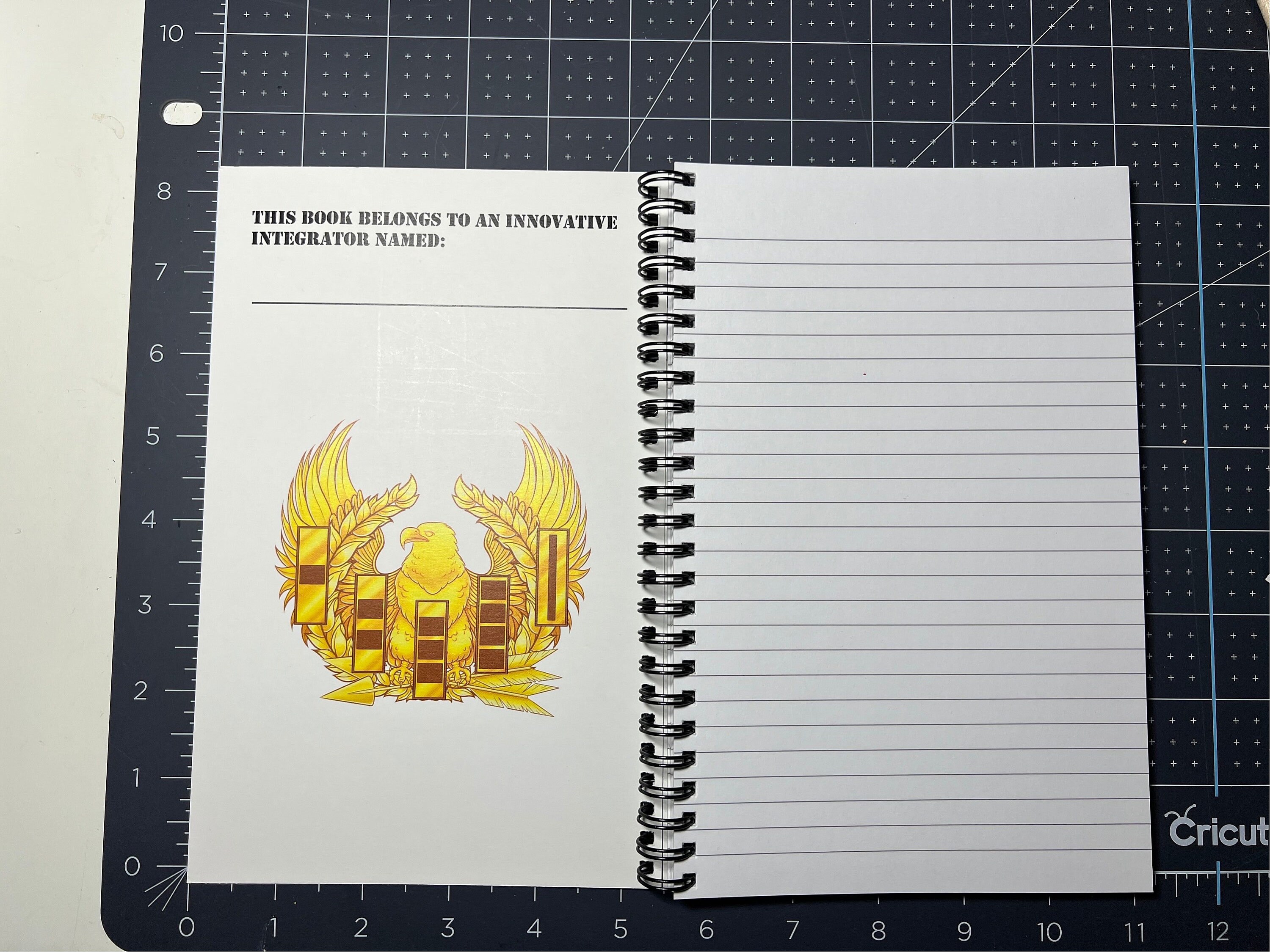 WO Rank Logo Stationery Set, Officer Rank Notebook, Chief Post Its ...