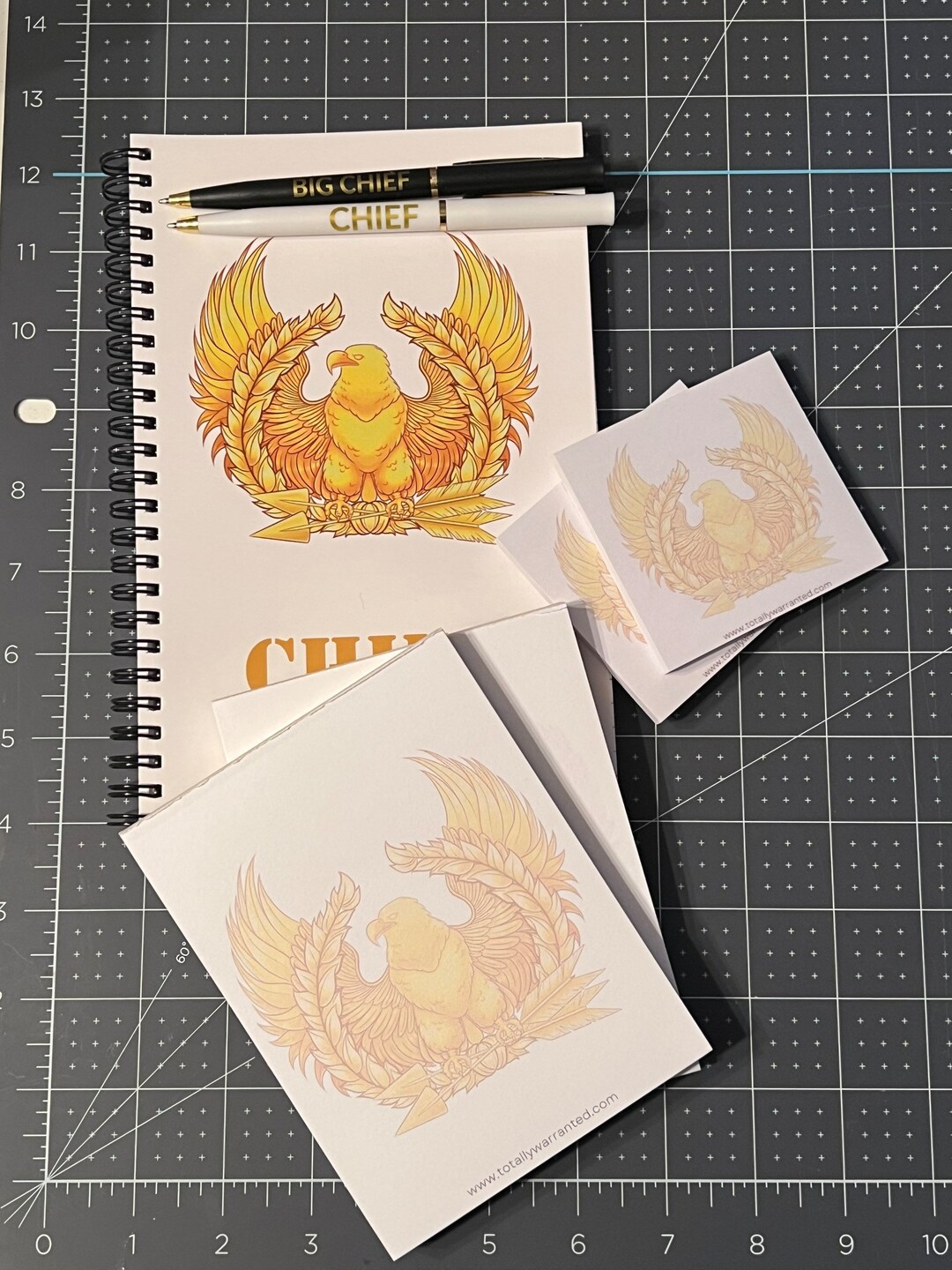 Eagle Rising Stationery Set, Eagle Rising Notebook, Chief Post Its ...