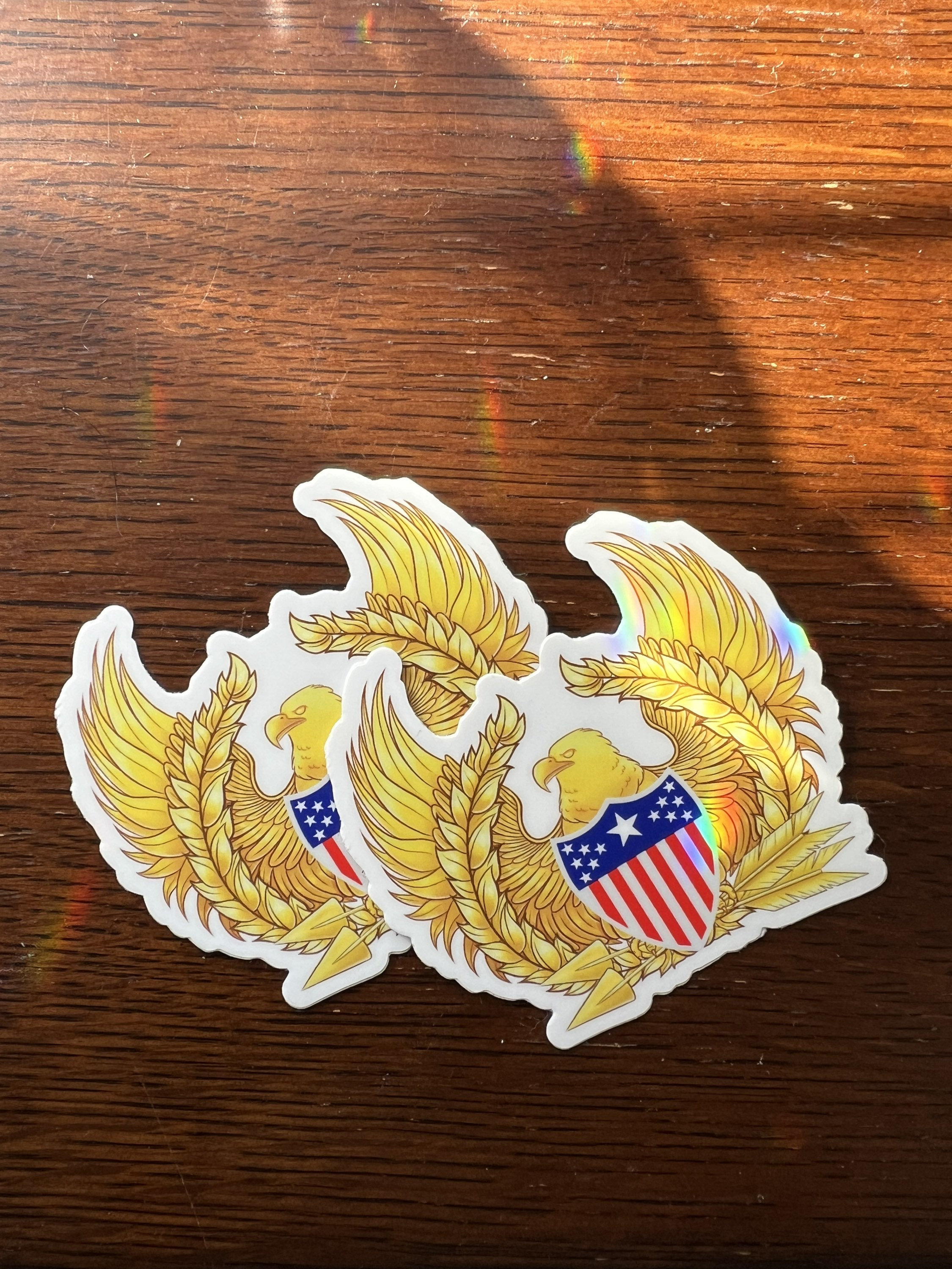 Adjutant General Corps Eagle Rising Sticker, Warrant Officer Sticker ...