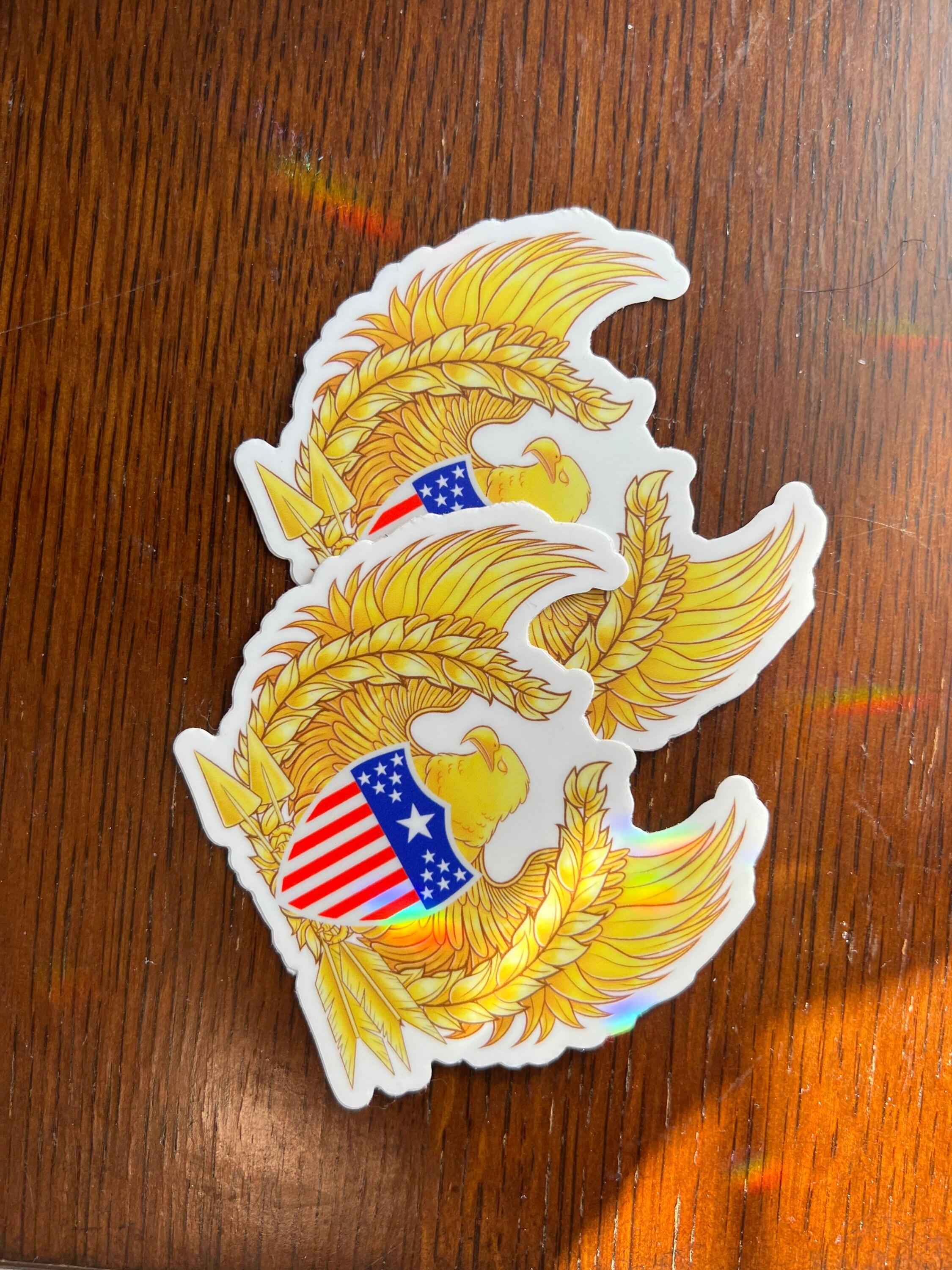 Adjutant General Corps Eagle Rising Sticker, Warrant Officer Sticker ...
