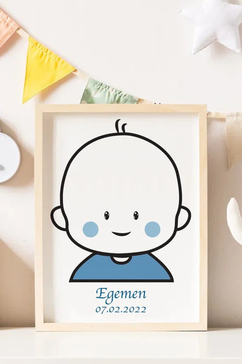 Baby's First Haircut With Bow Custom Baby Gift, First Hair, Baby Room ...