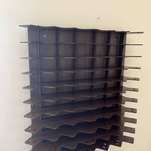 Toy Car Storage for 77 Cars Matchbox Car Storage 1:64 Car Shelf Wall ...