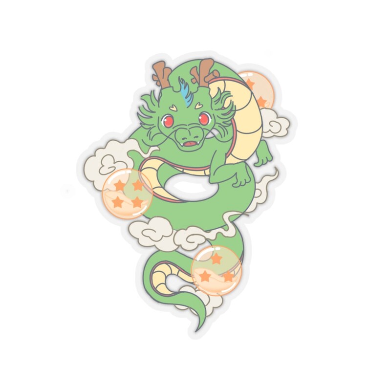 Cute Shenron Dragon Ball Sticker - Etsy