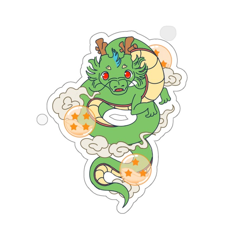 Cute Shenron Dragon Ball Sticker - Etsy