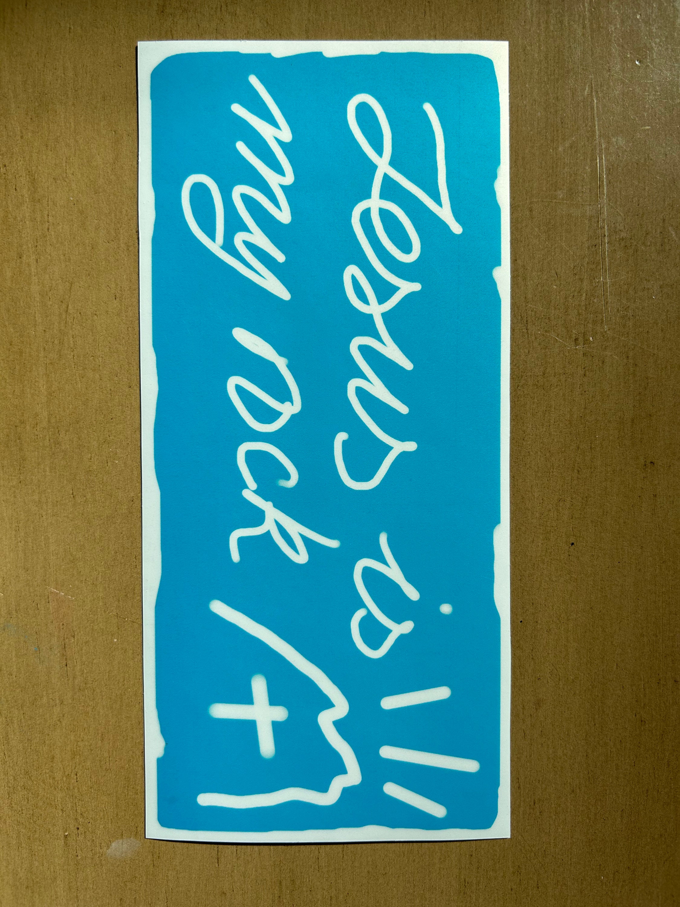 Jesus is My Rock Bumper Sticker Vinyl - Etsy