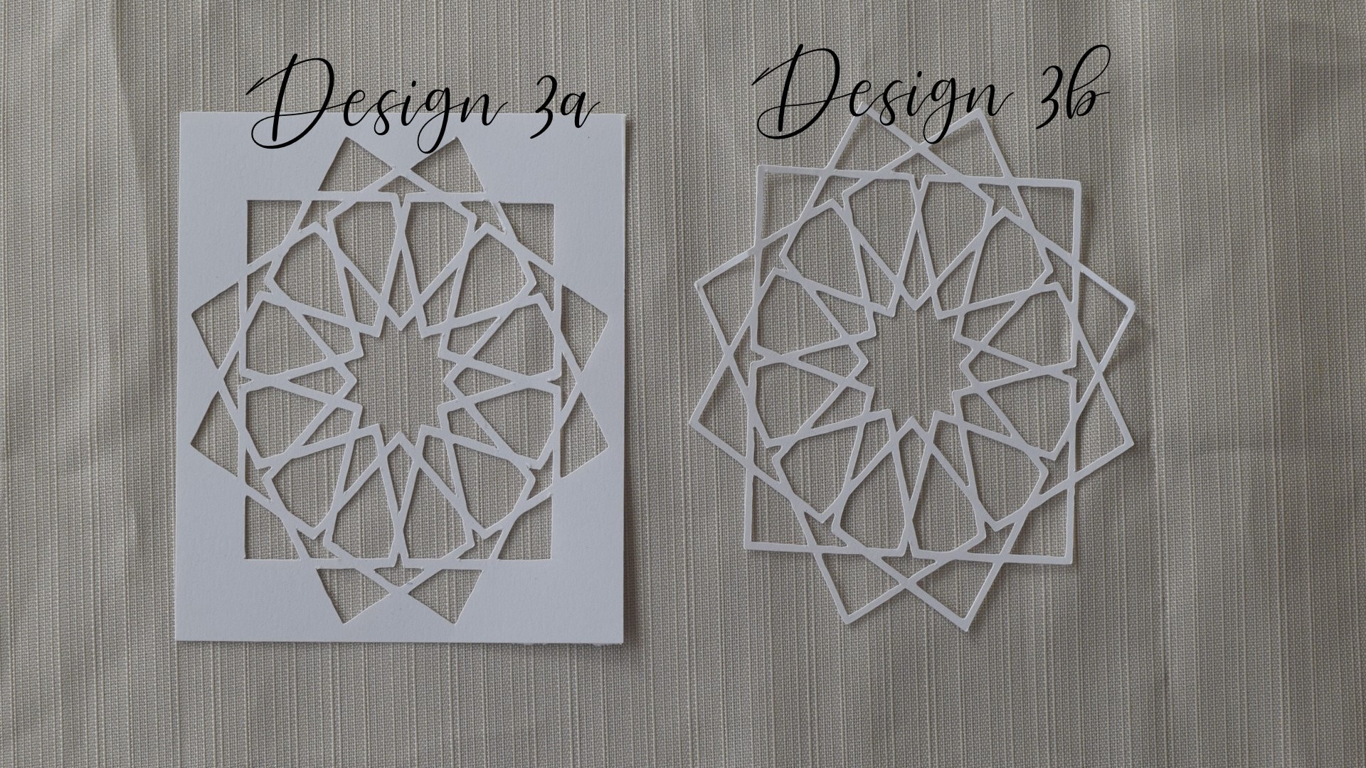 SET of 3 Geometric Art Stencil Islamic Geometric Art Stencil - Etsy