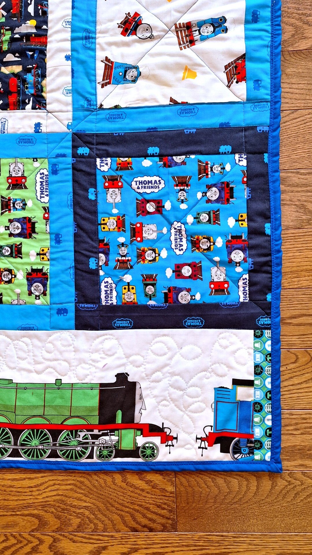 Thomas the Tank Engine Baby Quilt/play Mat Cotton Free Shipping - Etsy