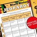 Black History Jeopardy Game | Black History Trivia Game | Fun Printable ...