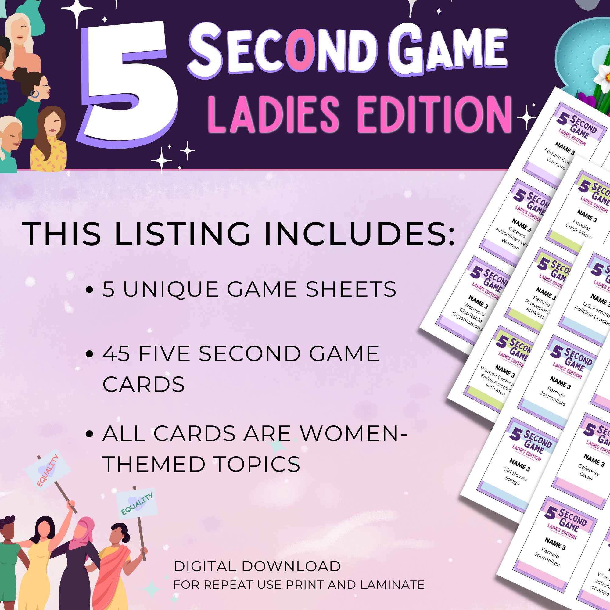 Women's History Activity Bundle | International Women's Day Games ...