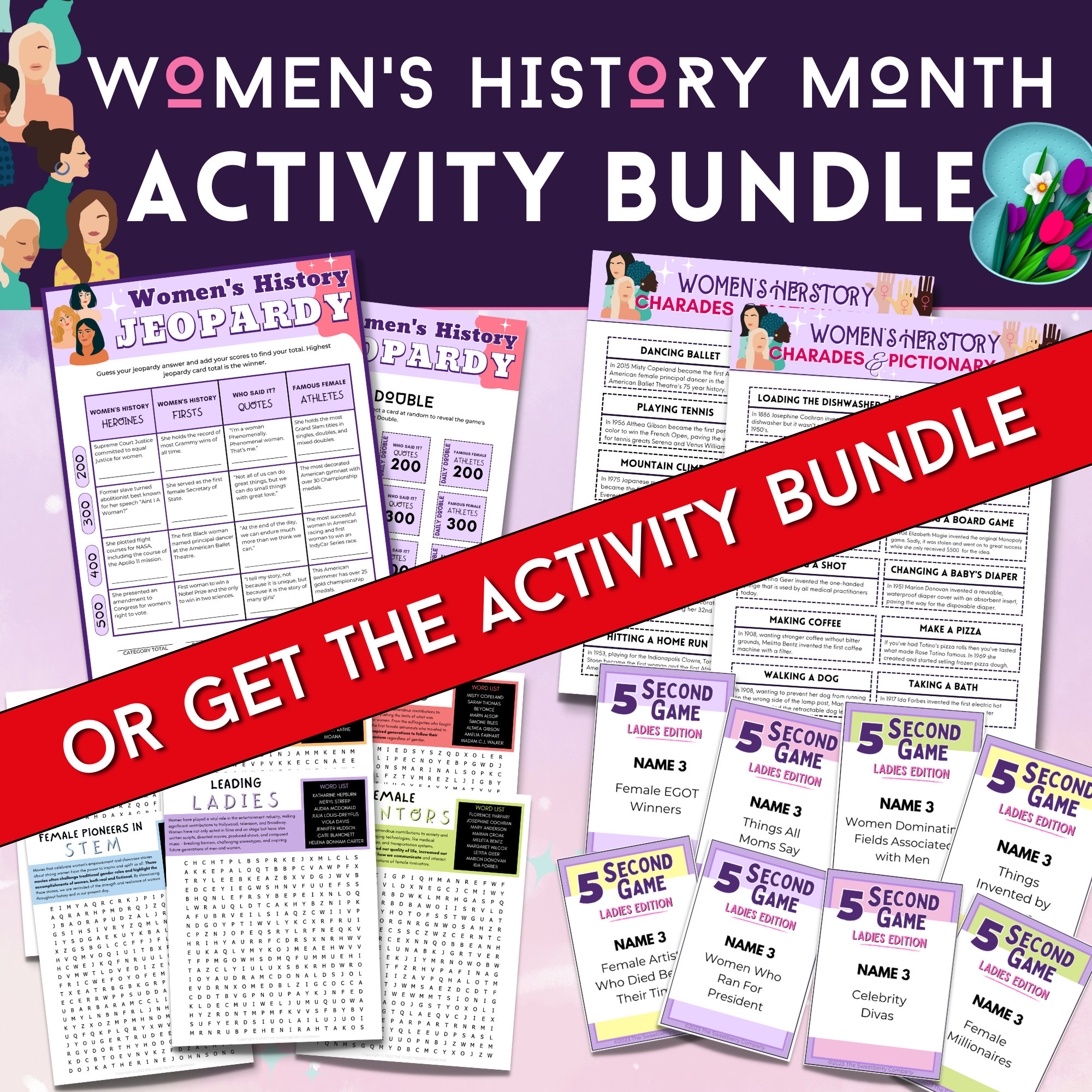 Women's Day Charades/pictionary Game | International Women's Day ...