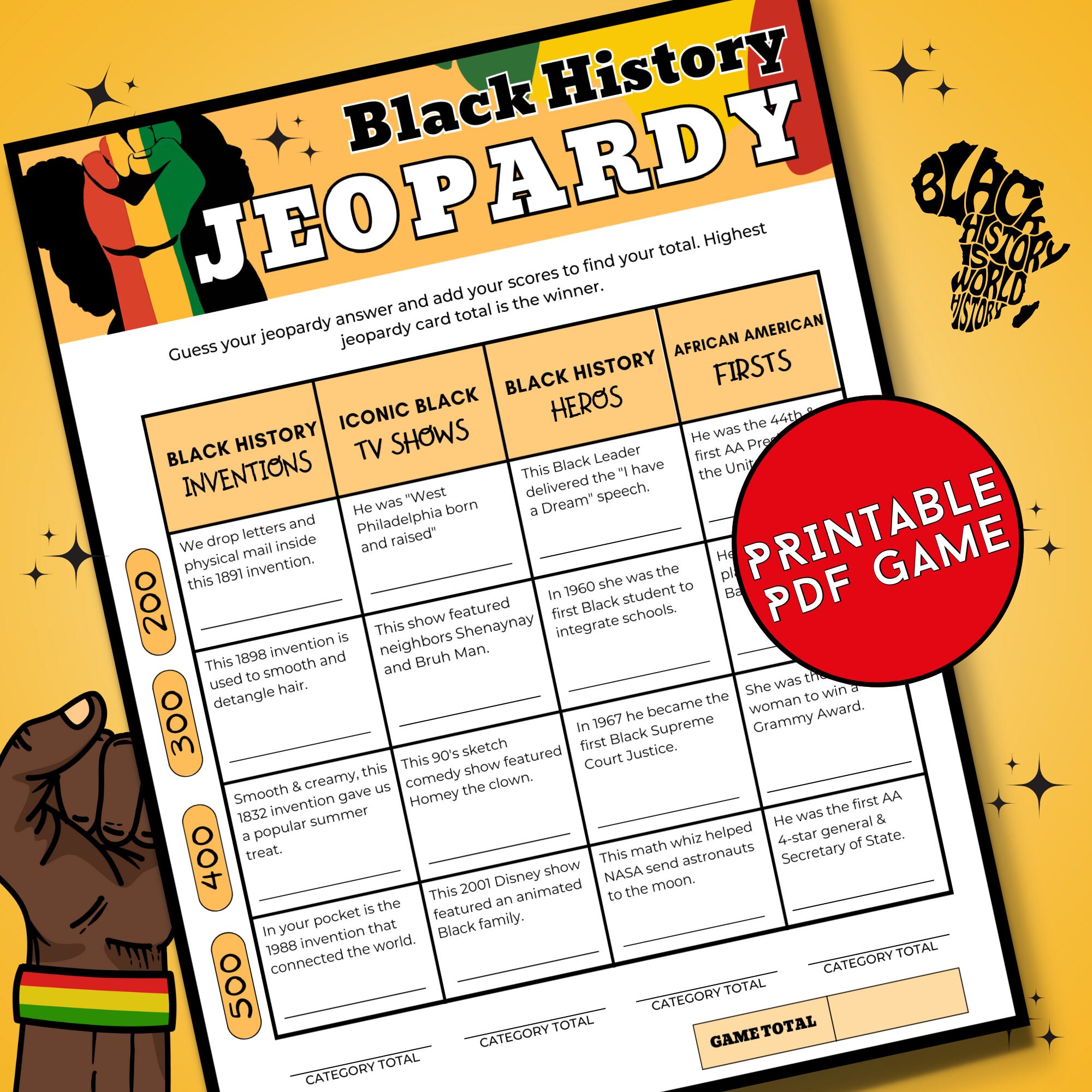 Black History Activity Bundle | Black History Month Activities | Fun ...