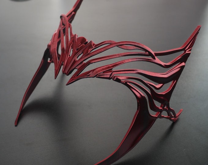 Scarlet Witch Crown Gradient Red (wanda Maximoff) - From Multiverse of ...
