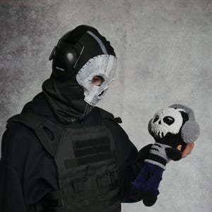 Full Mask of Ghost - Operator Ghost Mask, Airsoft or Cosplay V1 - Etsy