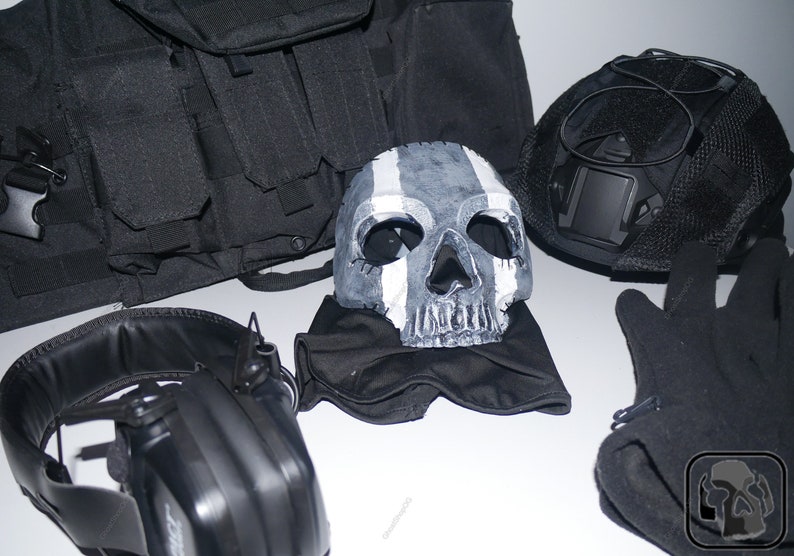 Full Set of Ghost. Airsoft or Cosplay - Etsy Australia