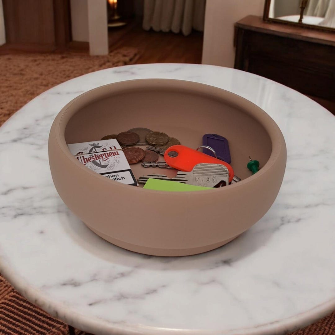 Modern Key and Coin Catching Bowl, Minimalist Style, Tray Bowl, Shelf ...