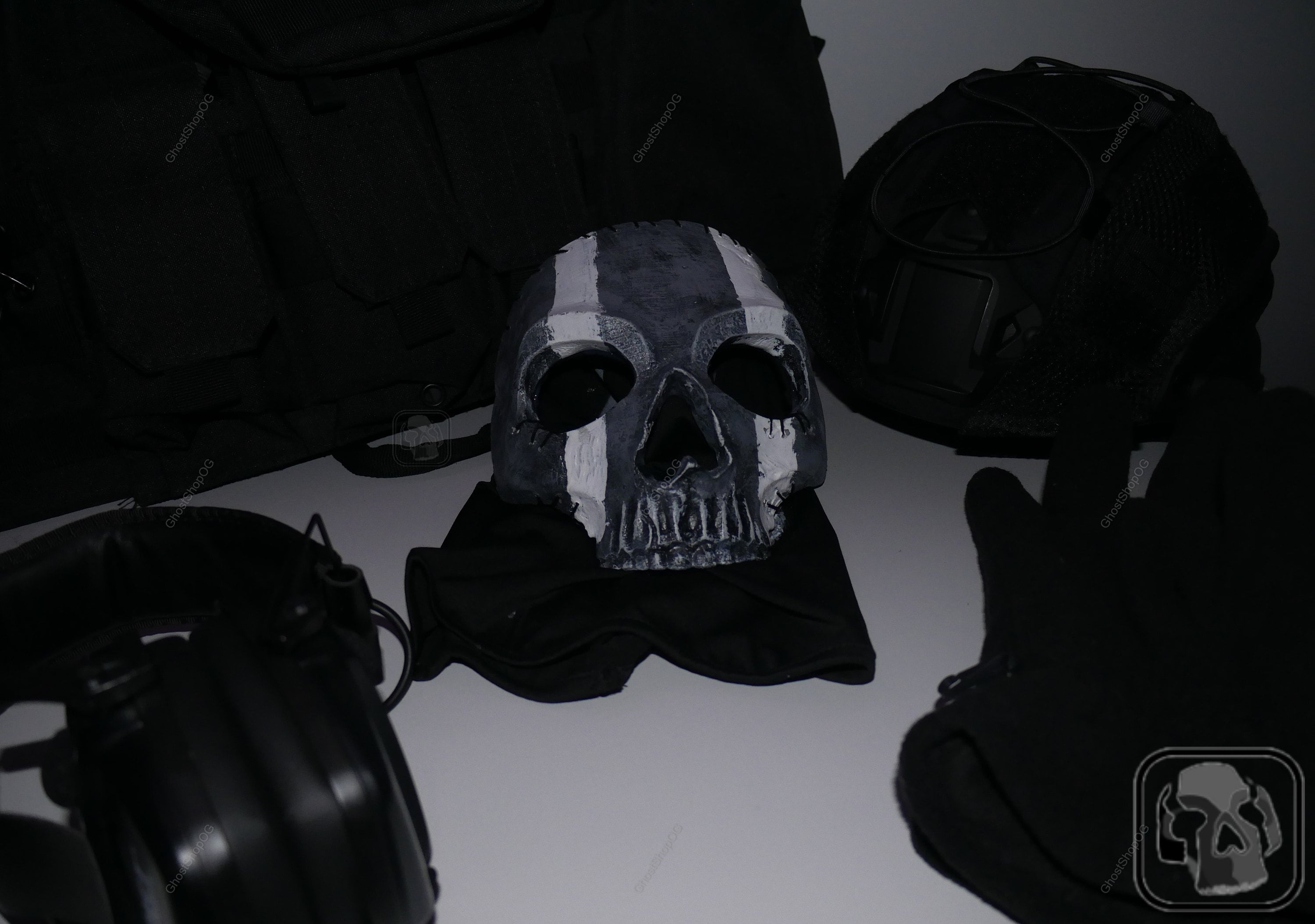 Full Set of Ghost. Airsoft or Cosplay - Etsy