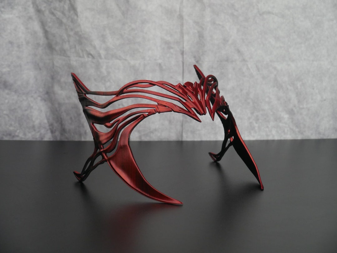 Scarlet Witch Crown Gradient Red (wanda Maximoff) - From Multiverse of ...