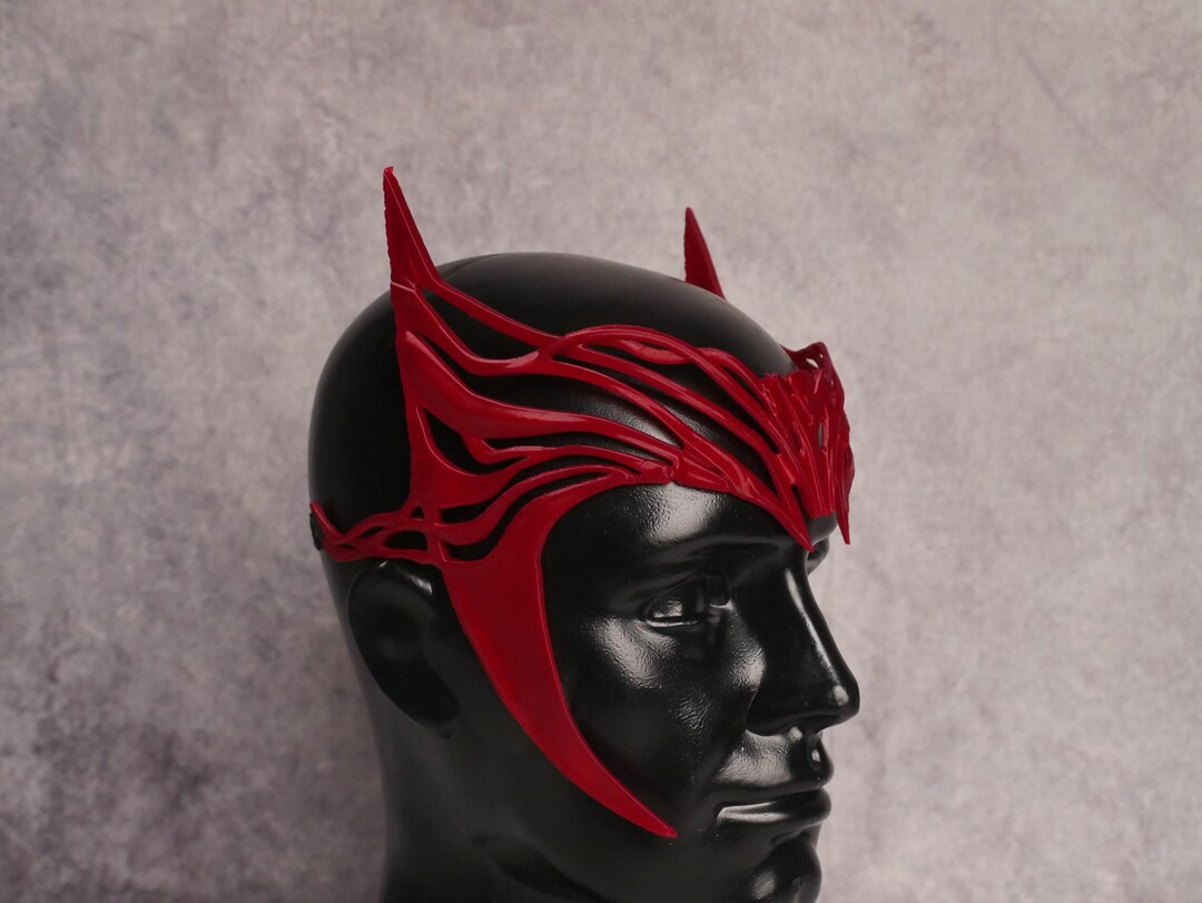 Scarlet Witch Crown wanda Maximoff From Multiverse of Madness - Etsy