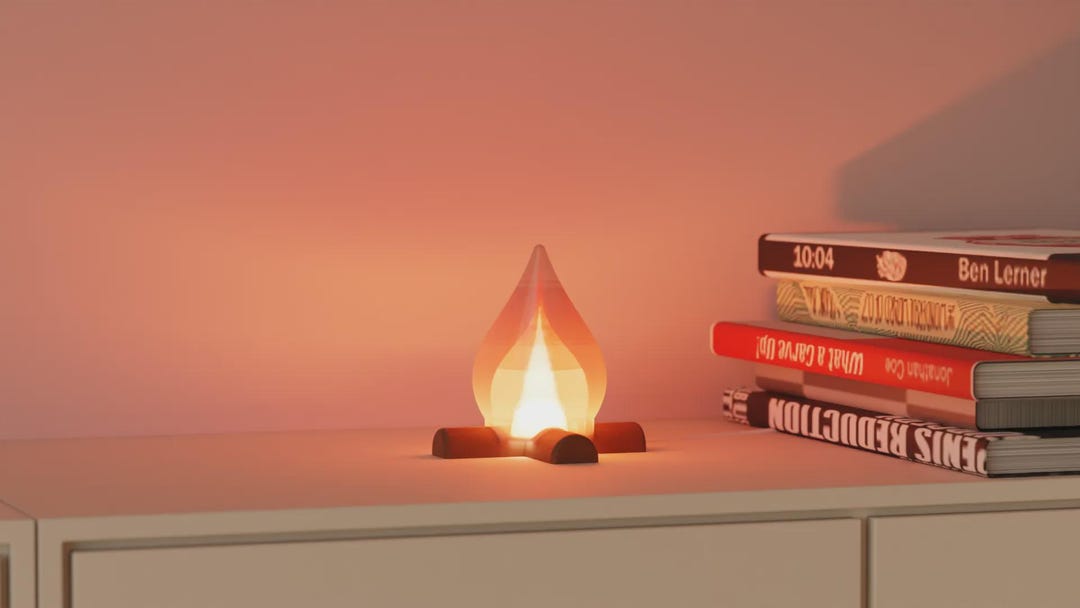 Campfire Lamp - Table Lamp - Mood Lighting - Japanese Style - Desk ...