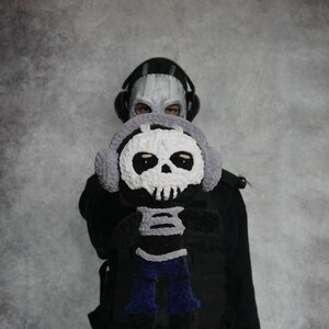 Crochet Operator Ghost Codmw2 Simon Riley Plushie Handmade by ...
