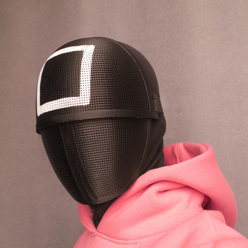 Squidgame Guard Mask - Etsy