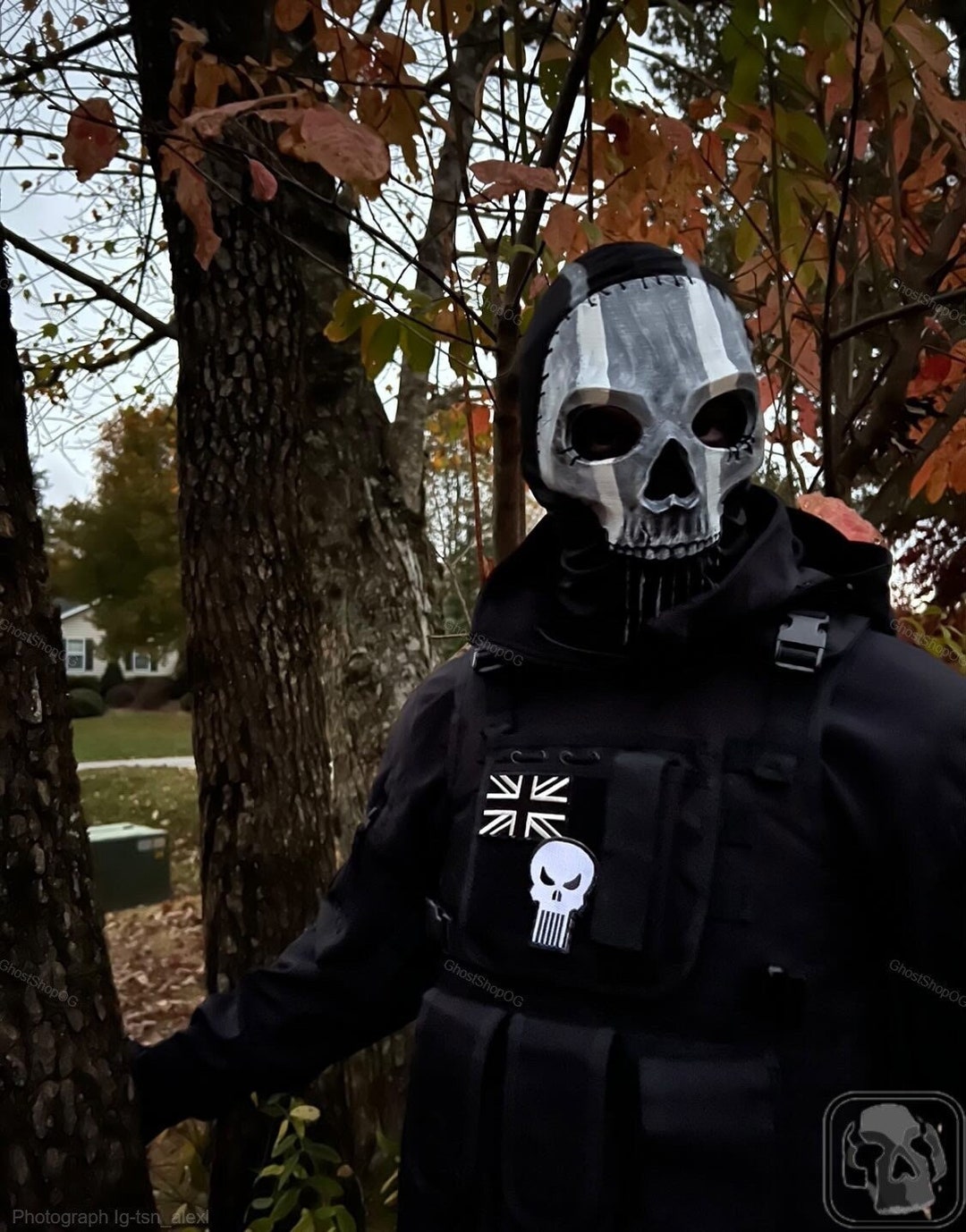 Ghost Mask Operator Ghost By GhostShopOG CodMW2 V2 Version - Etsy Polska