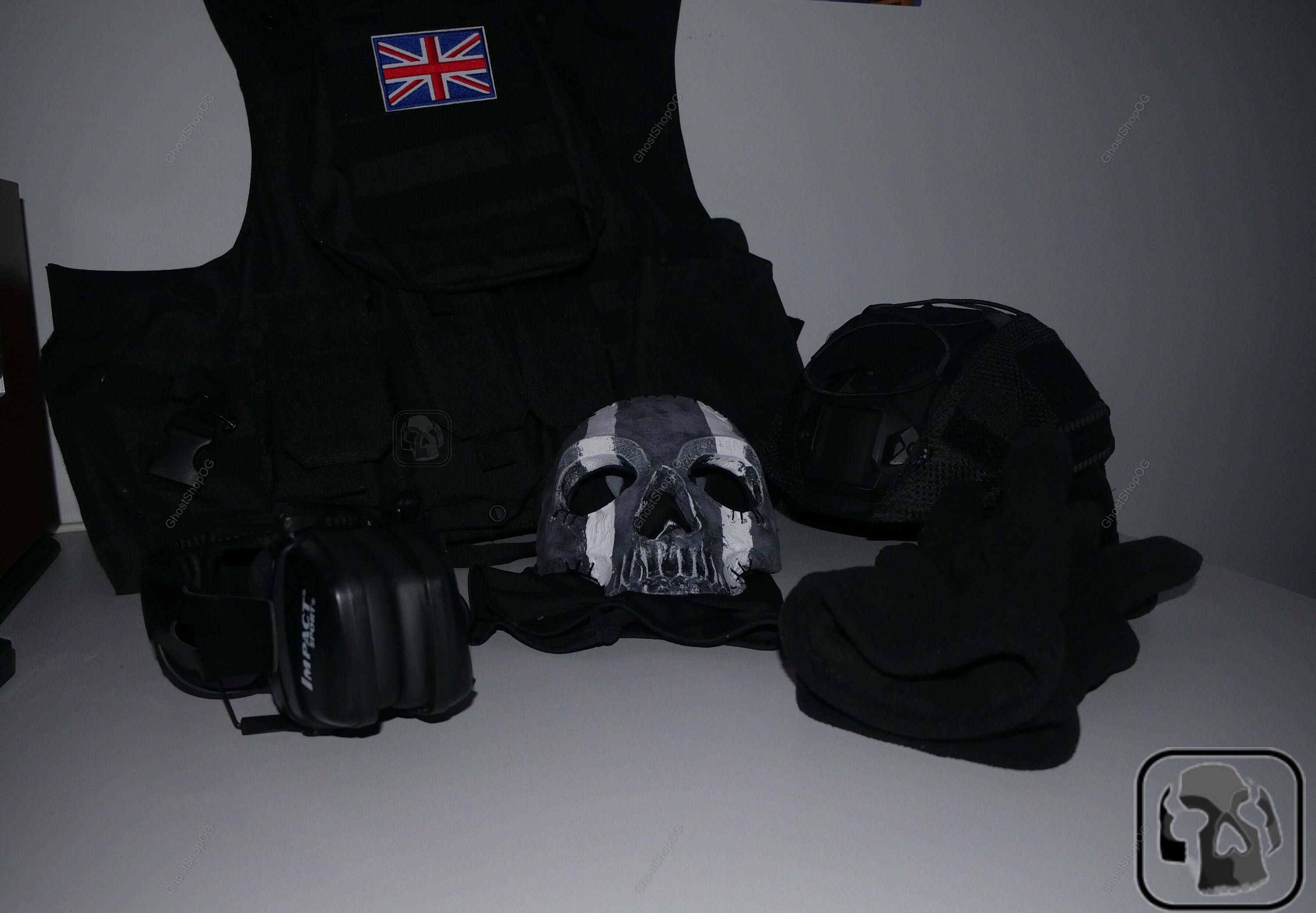 Full Set of Ghost. Airsoft or Cosplay - Etsy