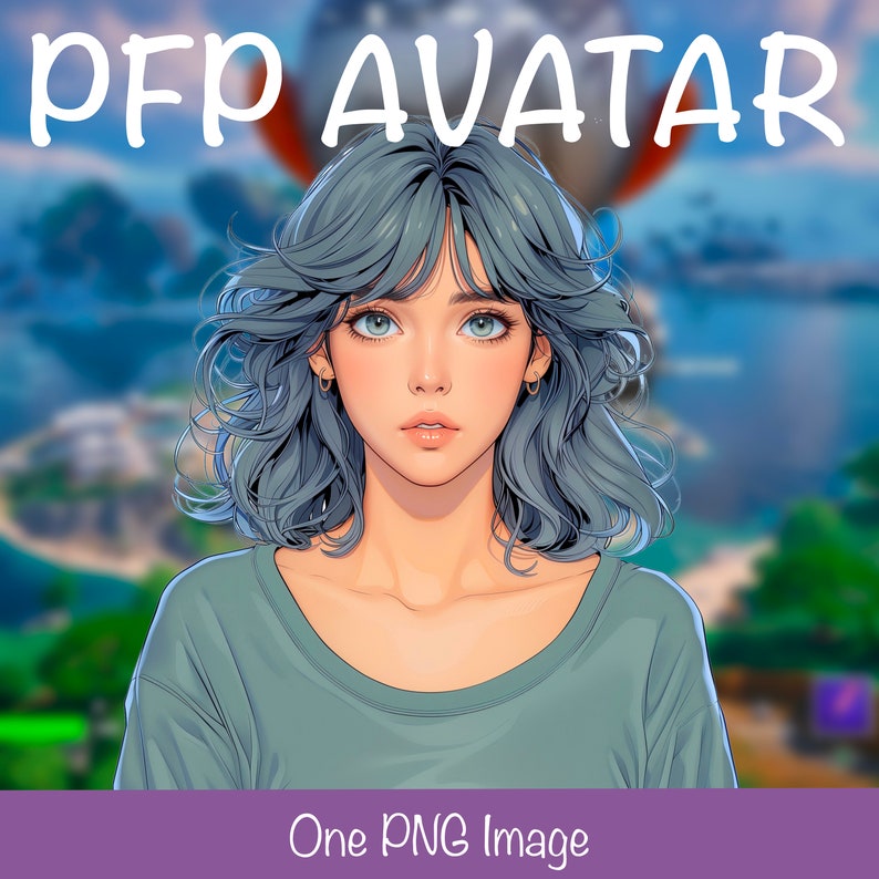 Ready-to-use Vtuber PFP High-quality PNG Avatar Perfect Profile Picture ...