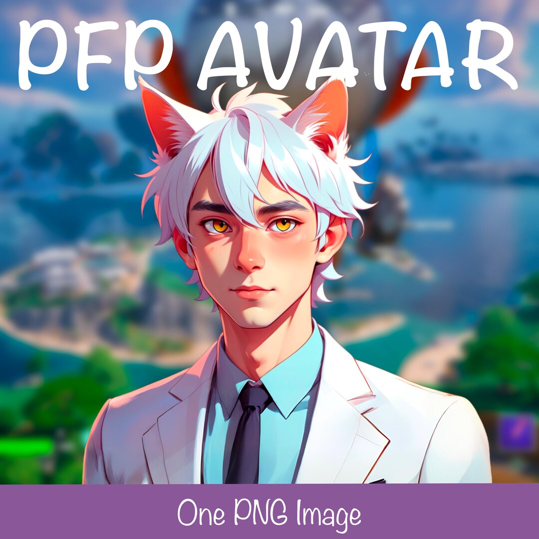 Ready-to-use Vtuber PFP High-quality PNG Avatar Perfect Profile Picture ...