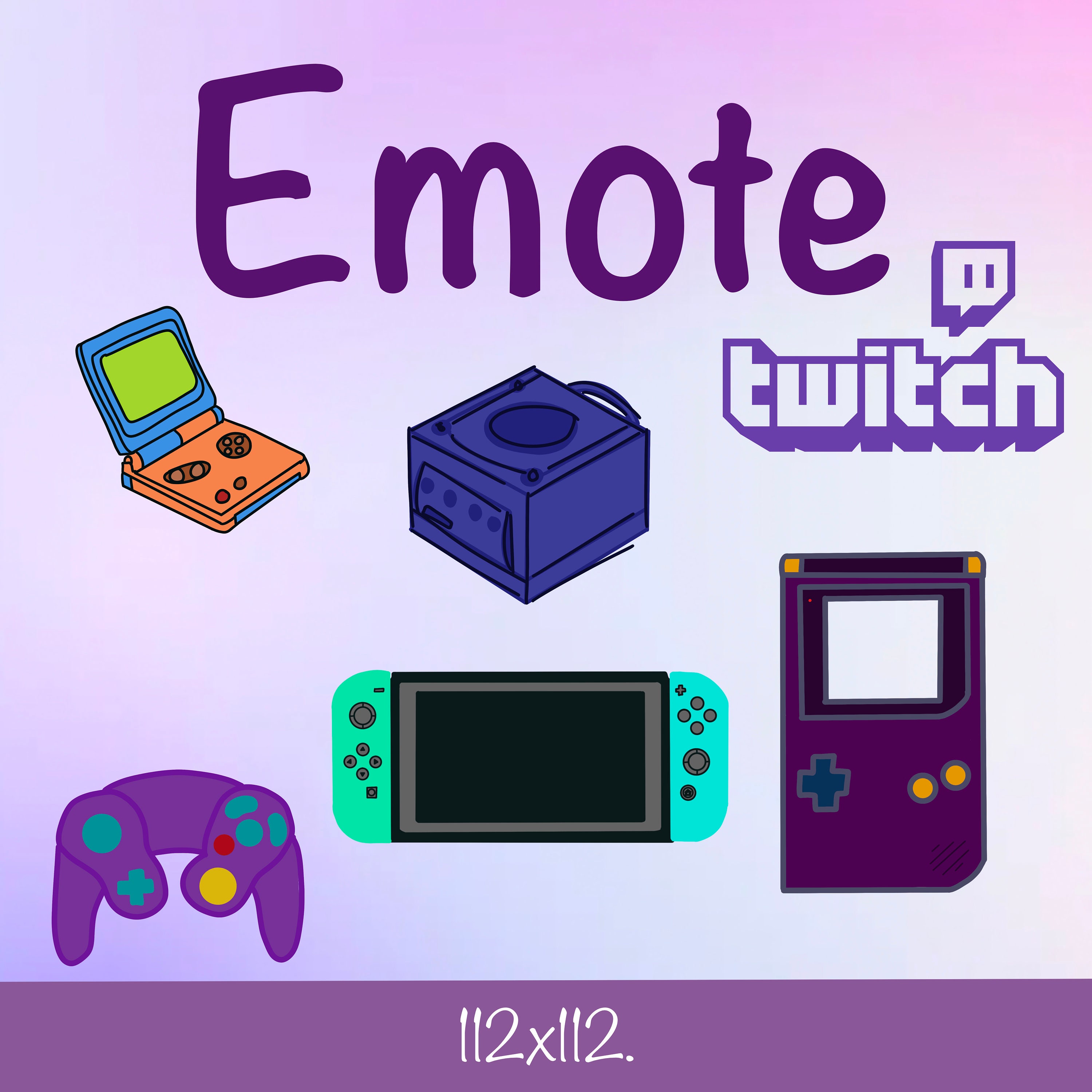 Twitch Emotes Gaming System - Etsy