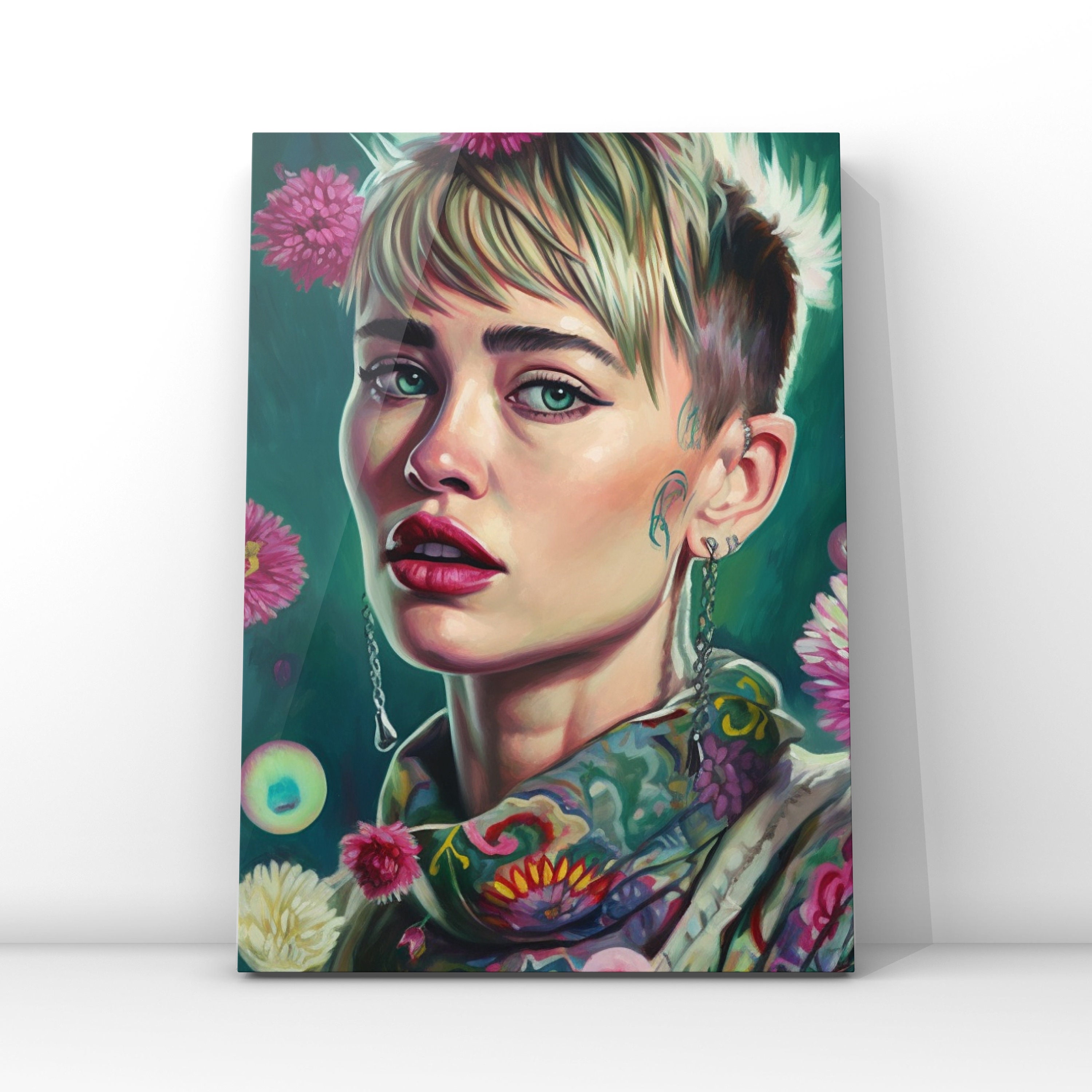 Miley Cyrus Painting