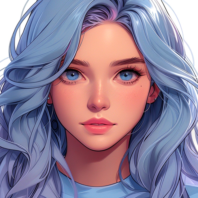 Ready-to-use Vtuber PFP High-quality PNG Avatar Perfect Profile Picture ...