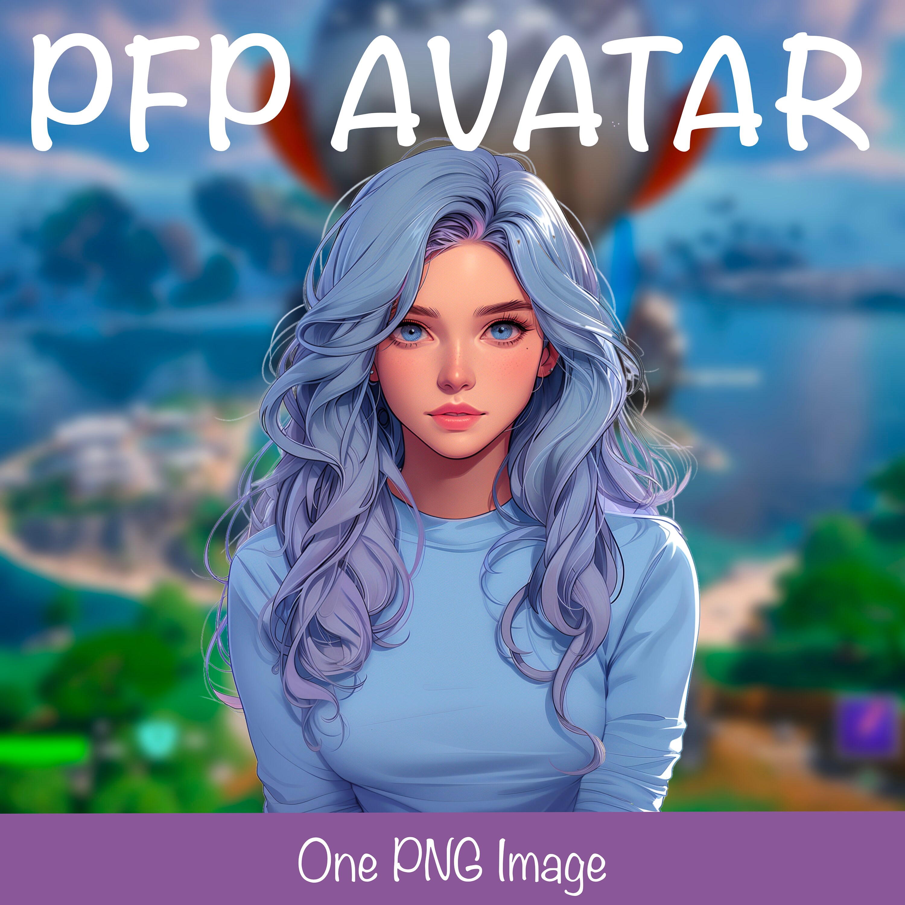 Ready-to-use Vtuber PFP High-quality PNG Avatar Perfect Profile Picture ...