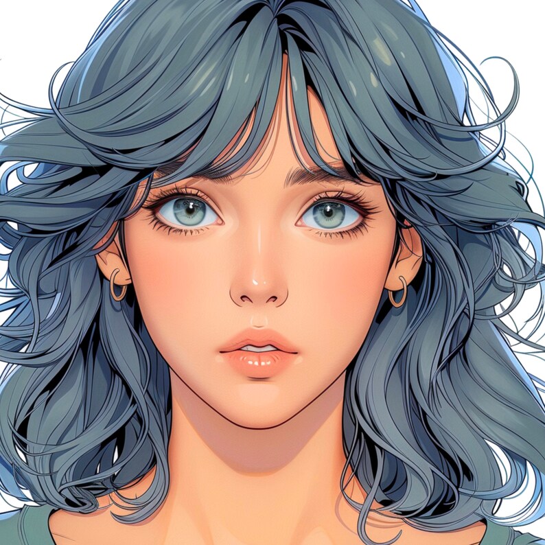 Ready-to-use Vtuber PFP High-quality PNG Avatar Perfect Profile Picture ...