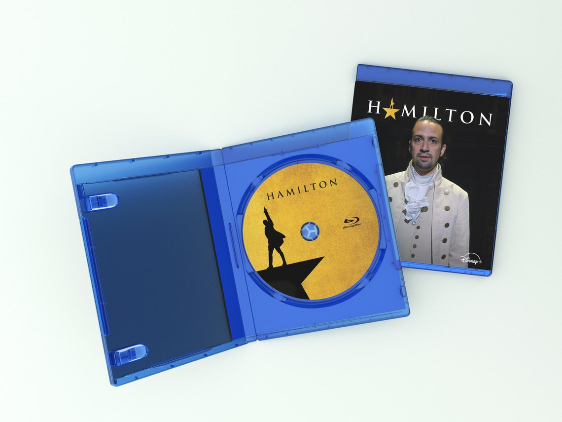 Hamilton Movie Custom Blu-ray Cover and Disk Label (DIGITAL DOWNLOAD ...