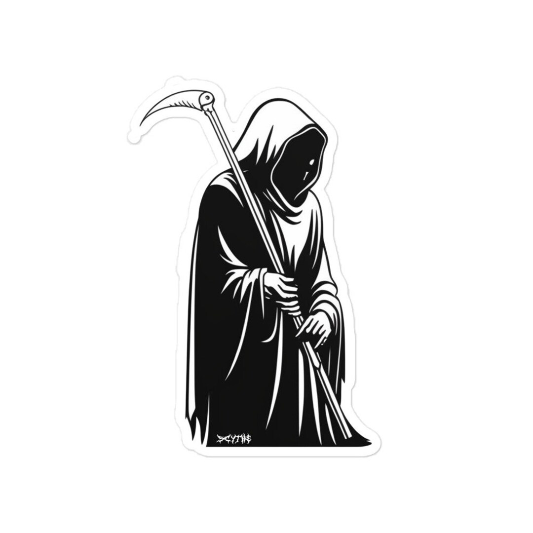 Scythe Reaper Die Cut Sticker #1 - Etsy