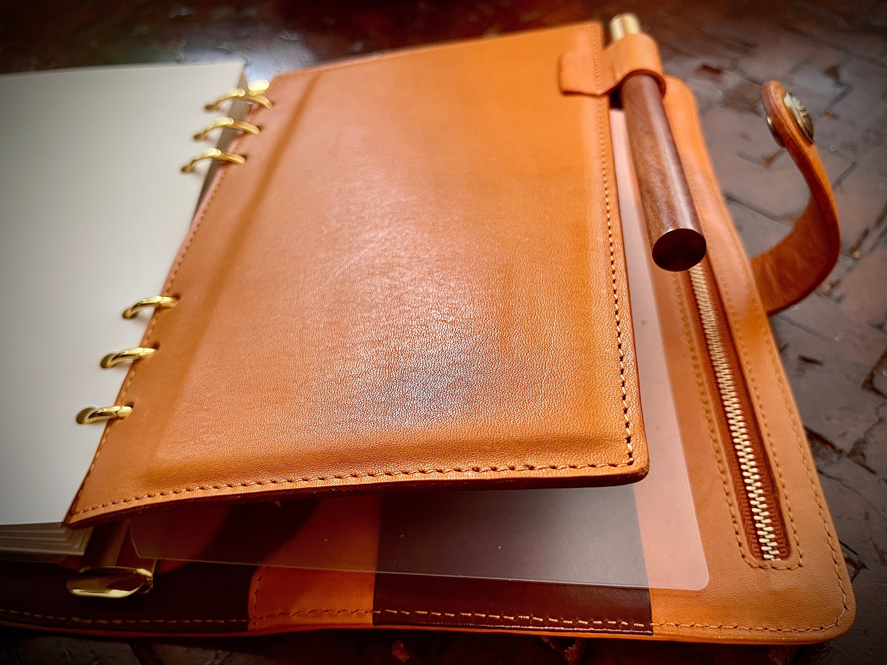 Harris Tweed Personalized Vintage Premium Leather Journal Notebook ...