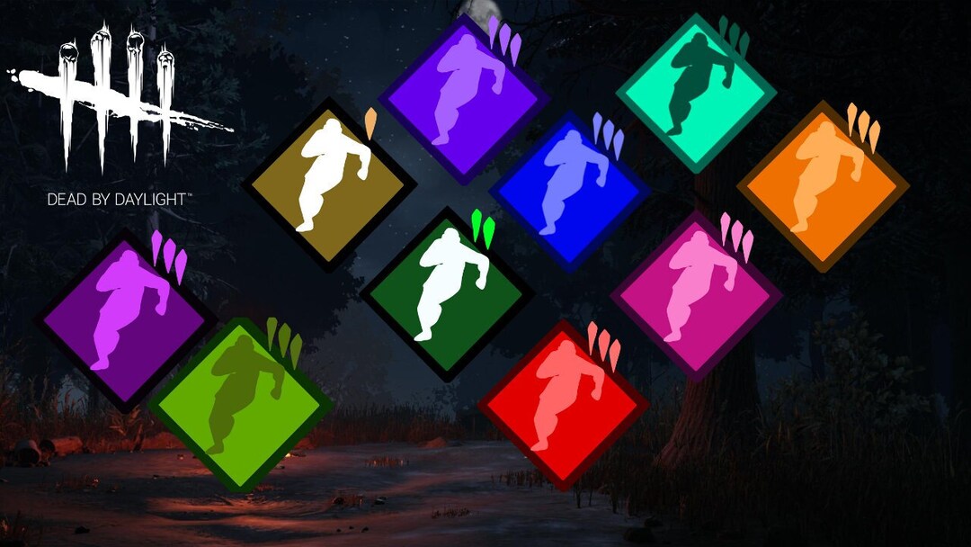 10 Dead by Daylight Dead Hard Emotes & Badges - Etsy