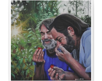 The Last of Us Bill & Frank Inspired Print - Etsy