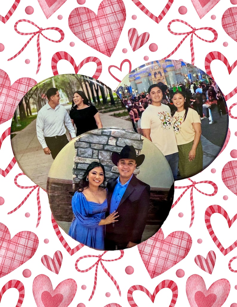 Custom Photo Magnets–personalized Magnets for Weddings, Birthdays ...